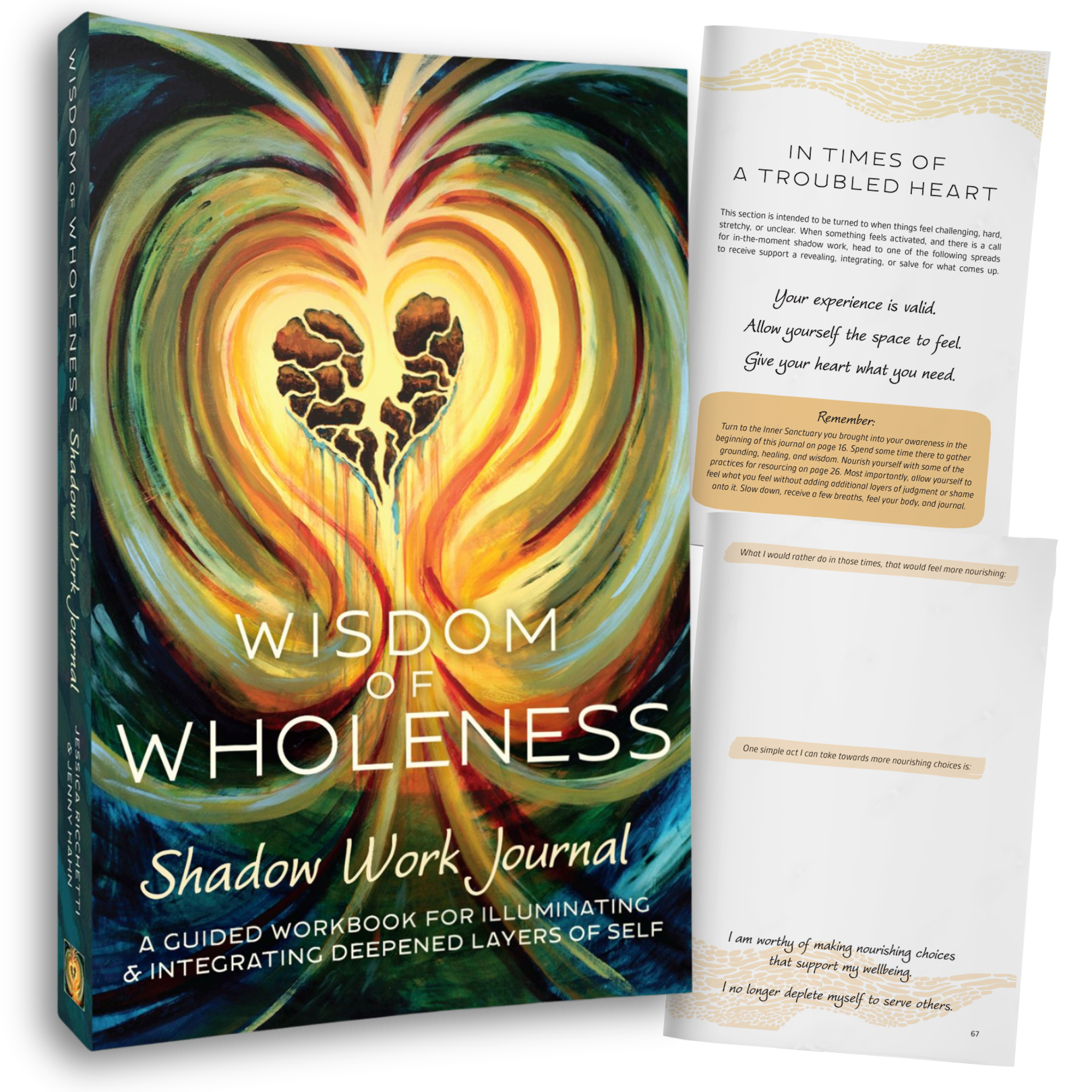 Wisdom of Wholeness: Shadow Work Journal | Intuitive Art & Alchemy